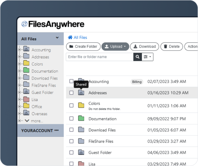 Landing Page elementor 2024 - FilesAnywhere